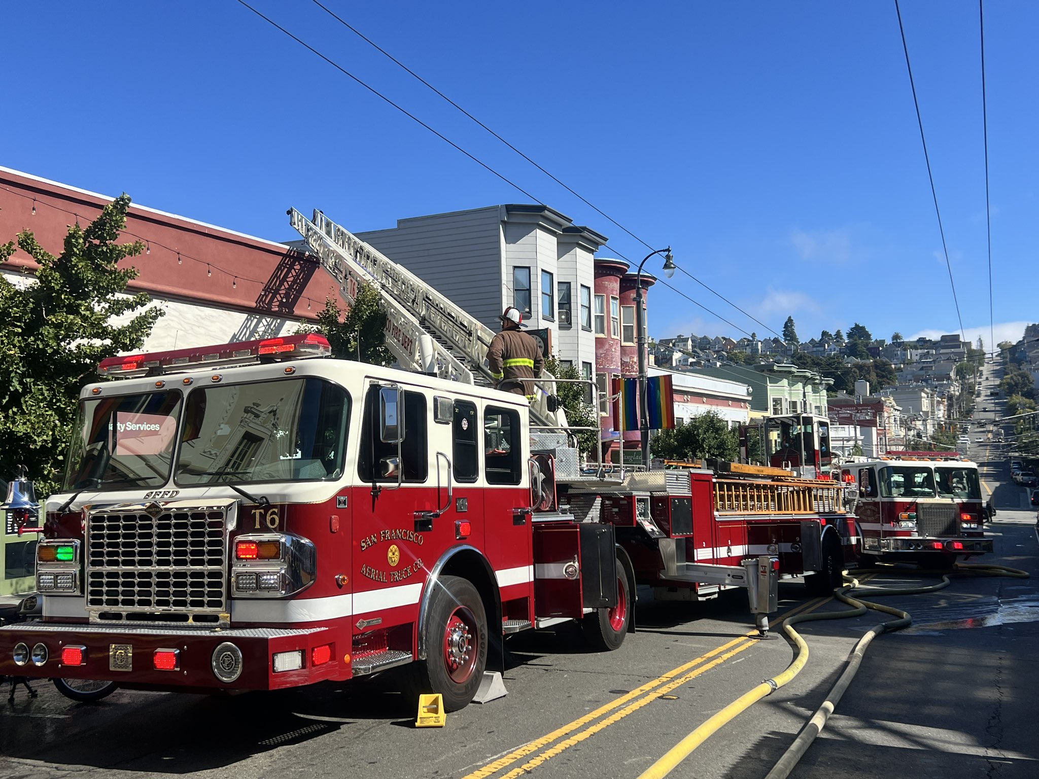 One-Alarm Fire Burns in SF’s Castro District Next to Iconic Castro Theatre