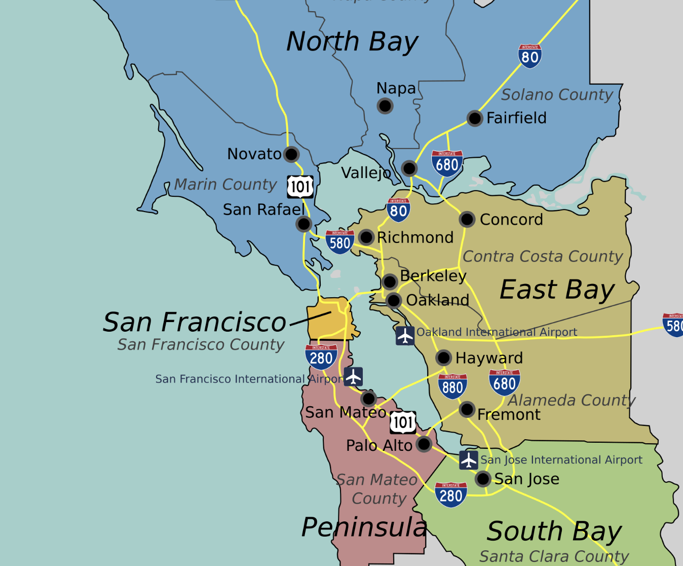San Francisco Bay Area Counties Voted ‘Yes’ on Prop 50 More Than Any ...